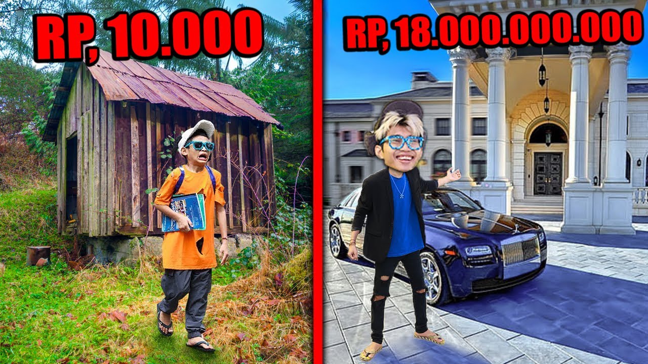 KITA NYOBAIN RUMAH Rp 10,000 vs Rp 18,000,000,000 Miliar - YouTube