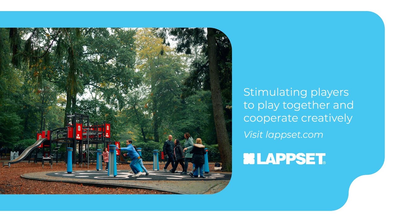 Lappset Memo Interactive play pillars - YouTube
