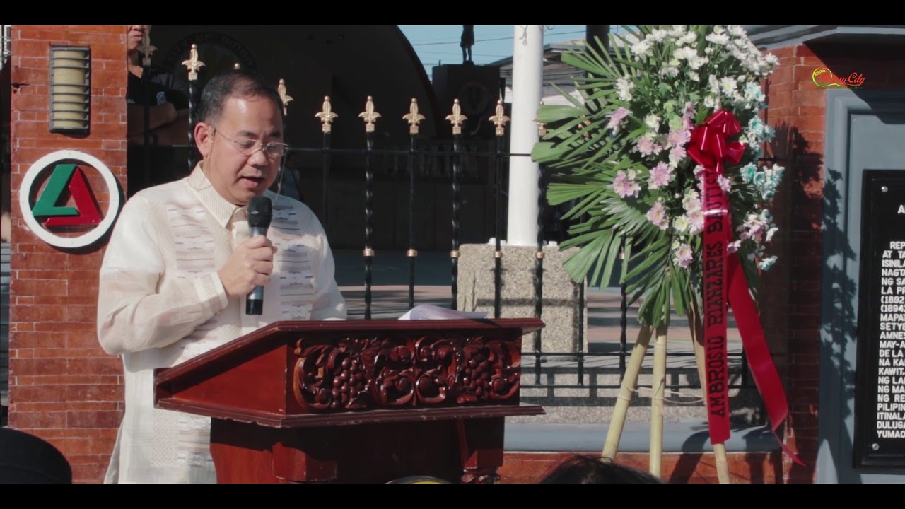 Unveiling of Ambrosio Rianzares Bautista Monument and National Marker ...