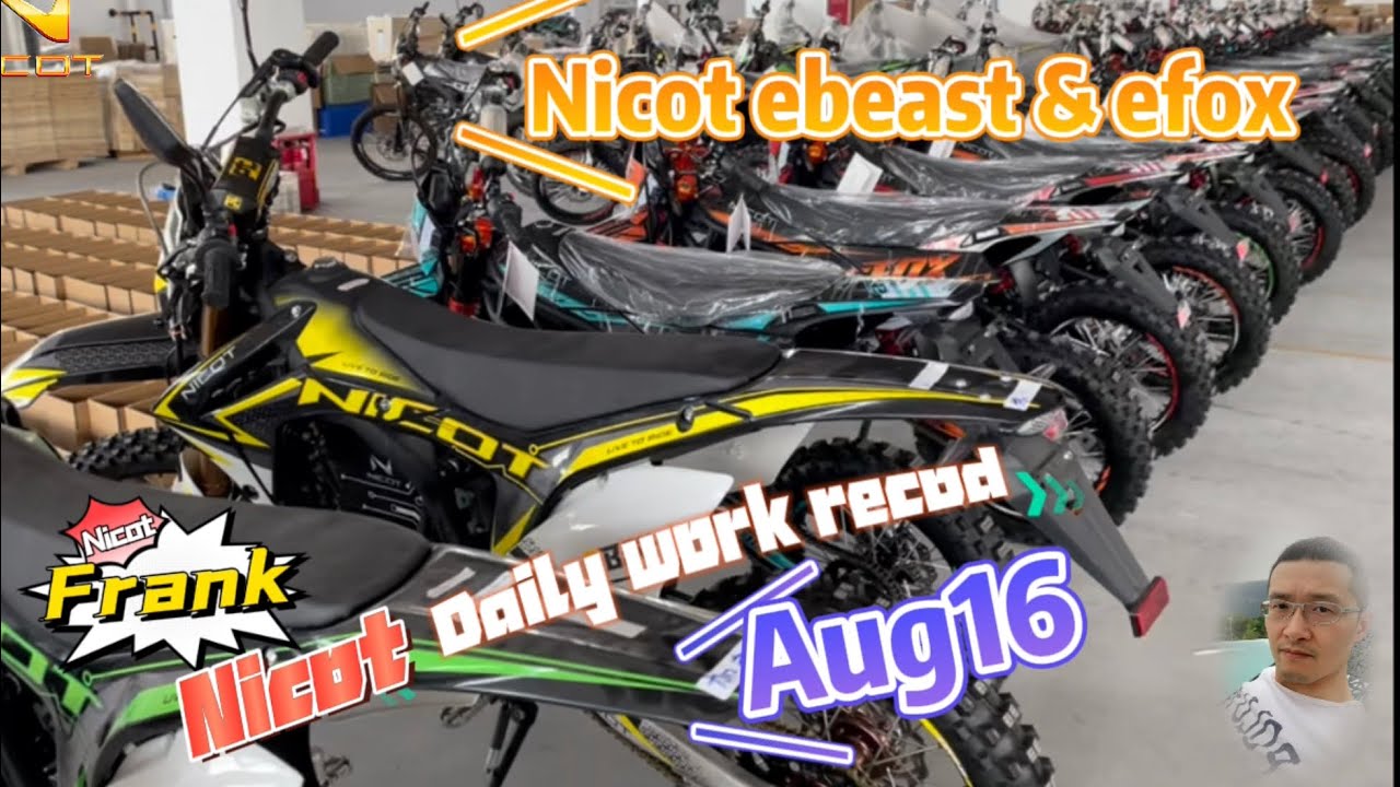 Aug16, the Bike size of ebeast and efox - YouTube