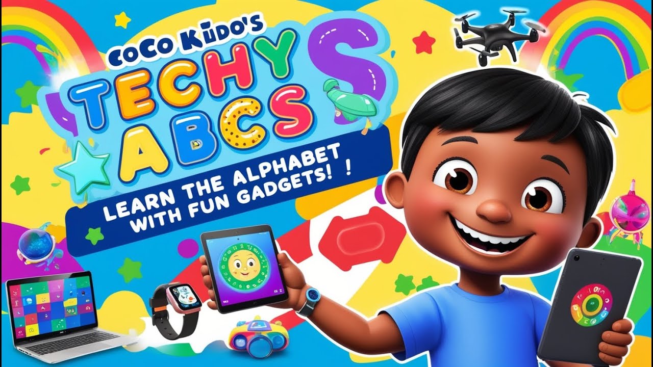 Coco Kido's Techy ABCs Learn the Alphabet with Fun Gadgets! - YouTube