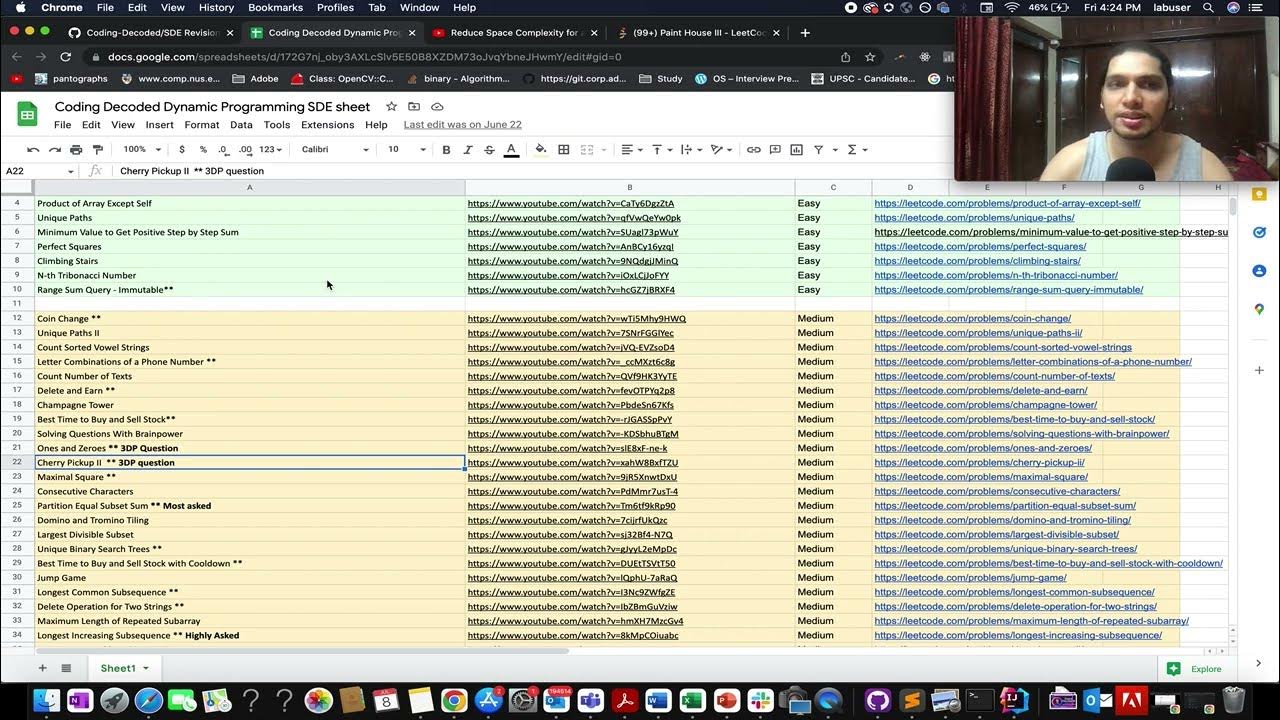 Leetcode 1473 Paint House III | Coding Decoded SDE Revision Sheet - YouTube