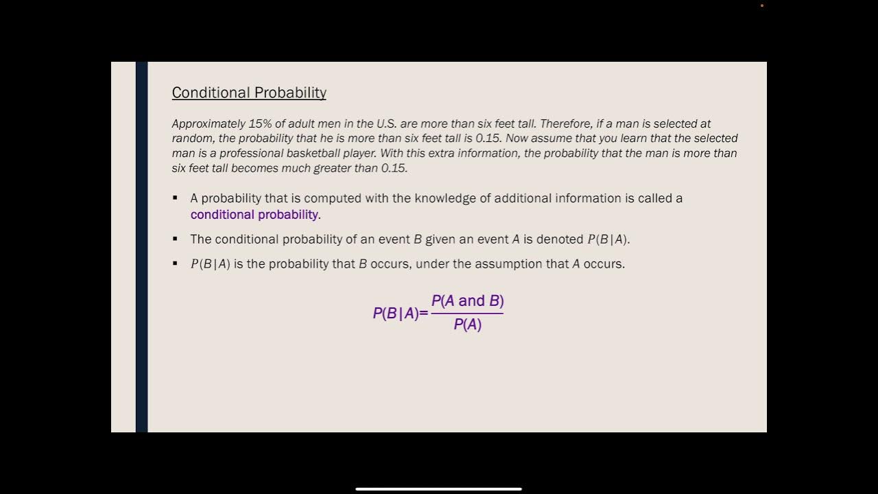 Conditional Probability - YouTube