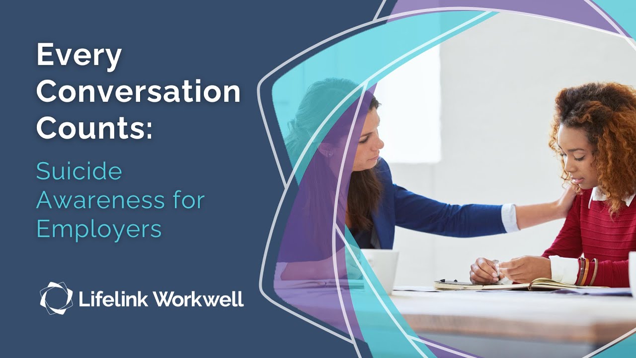 Every Conversation Counts – Suicide Awareness for Employers - YouTube