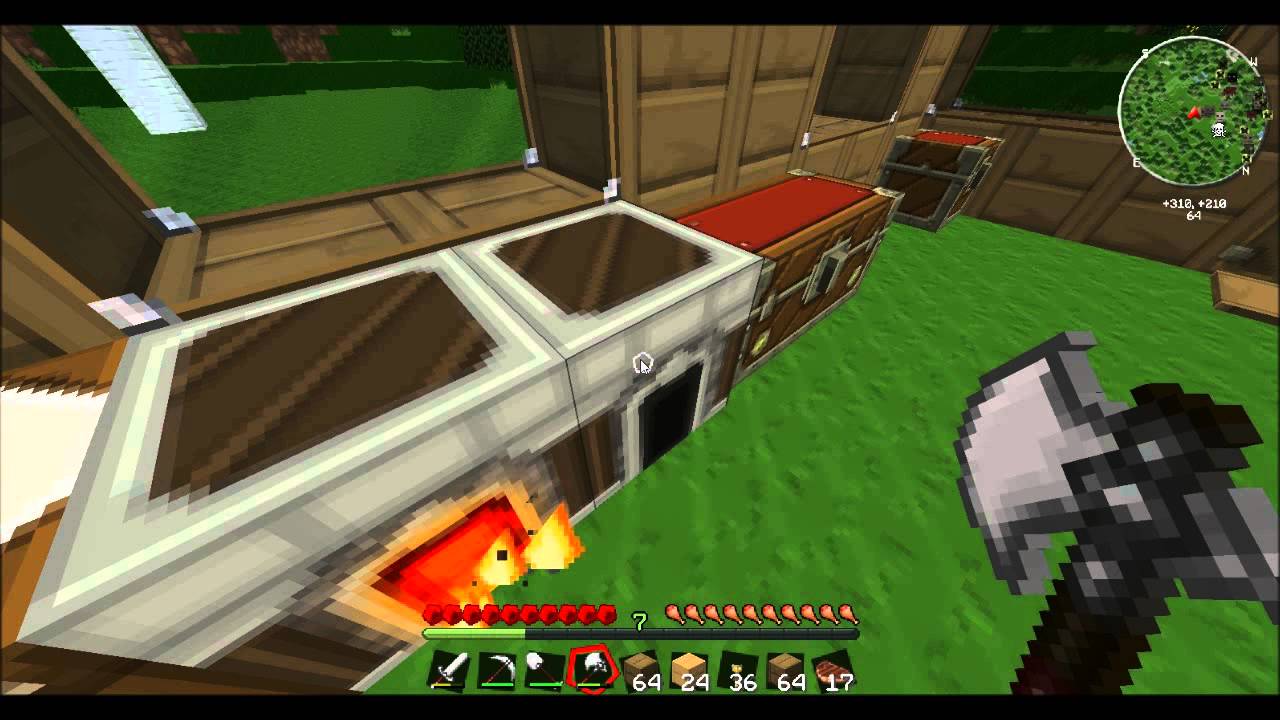 Minecraft rush-ep. 7-Were starting to extend the house - YouTube