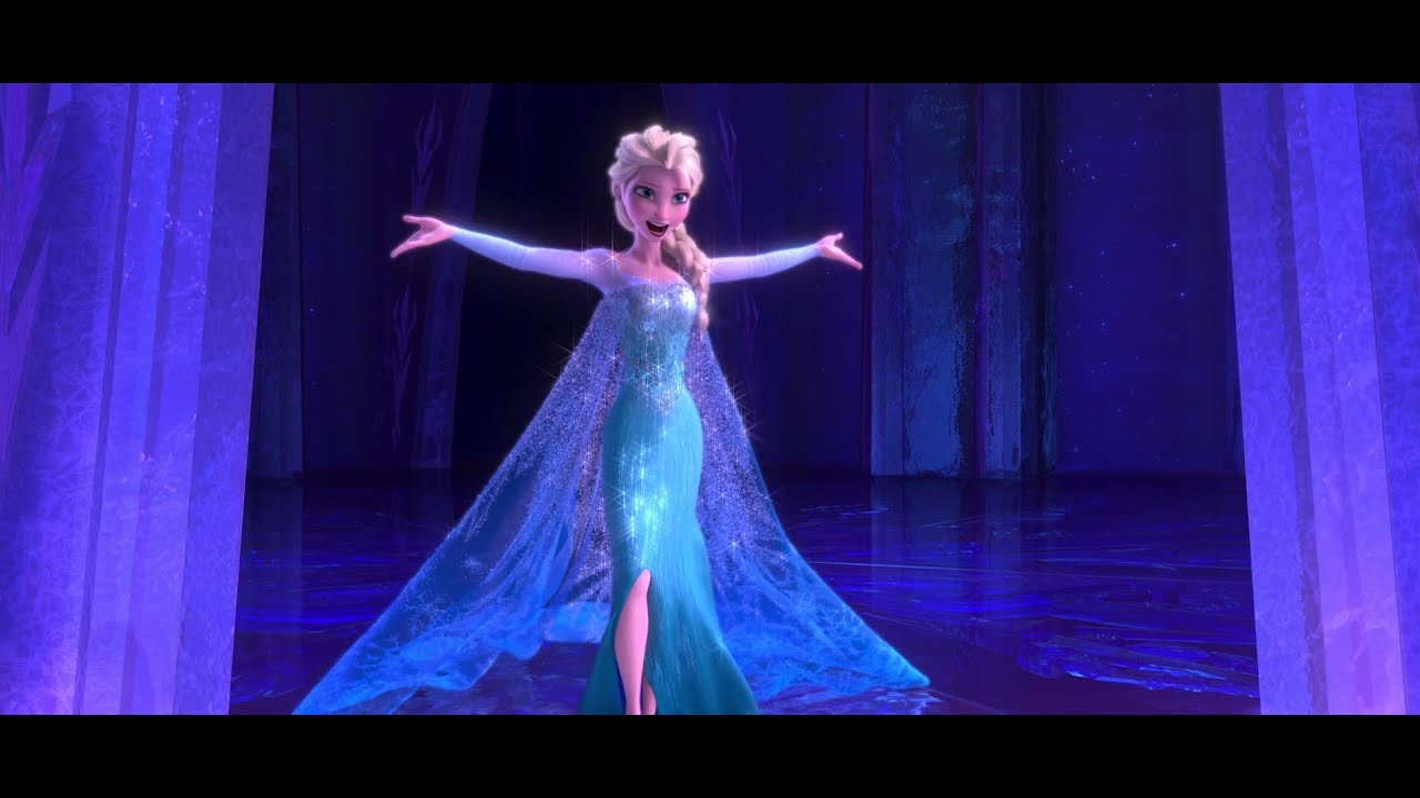 Frozen elsa and her horse. elza song disney - YouTube