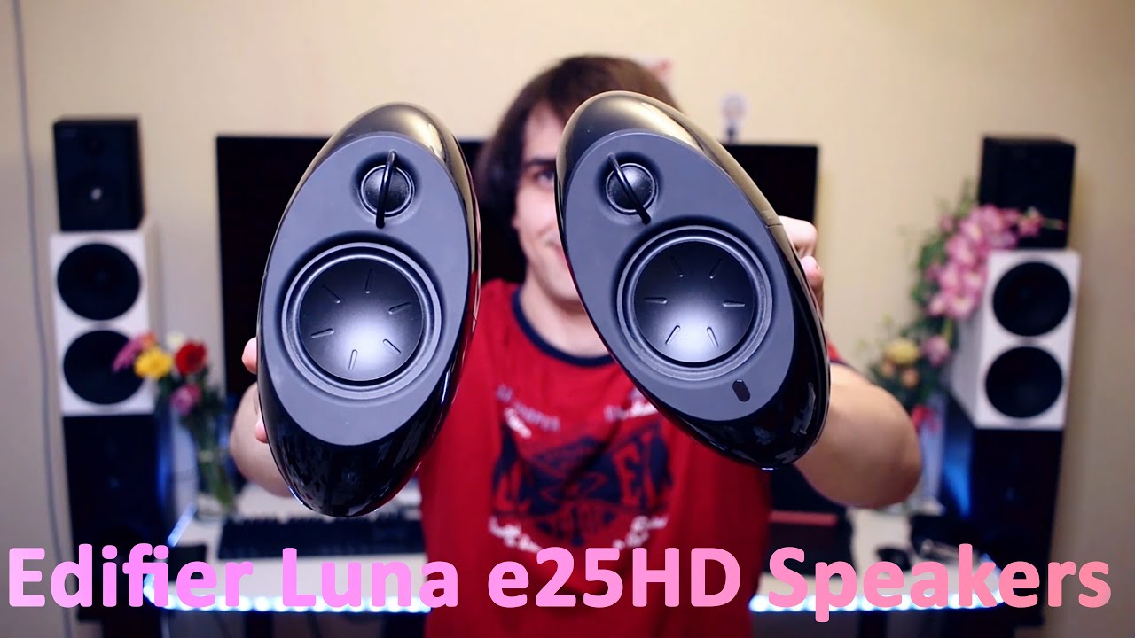 Edifier E25HD Luna 2.0 Speakers Review - Moon Sounds - YouTube