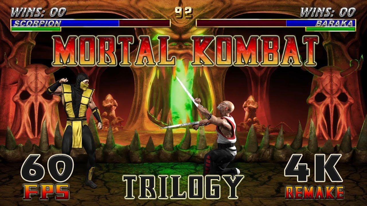 Mortal Kombat Trilogy Remake UE5 first Alpha Gameplay (Work in Progress ...