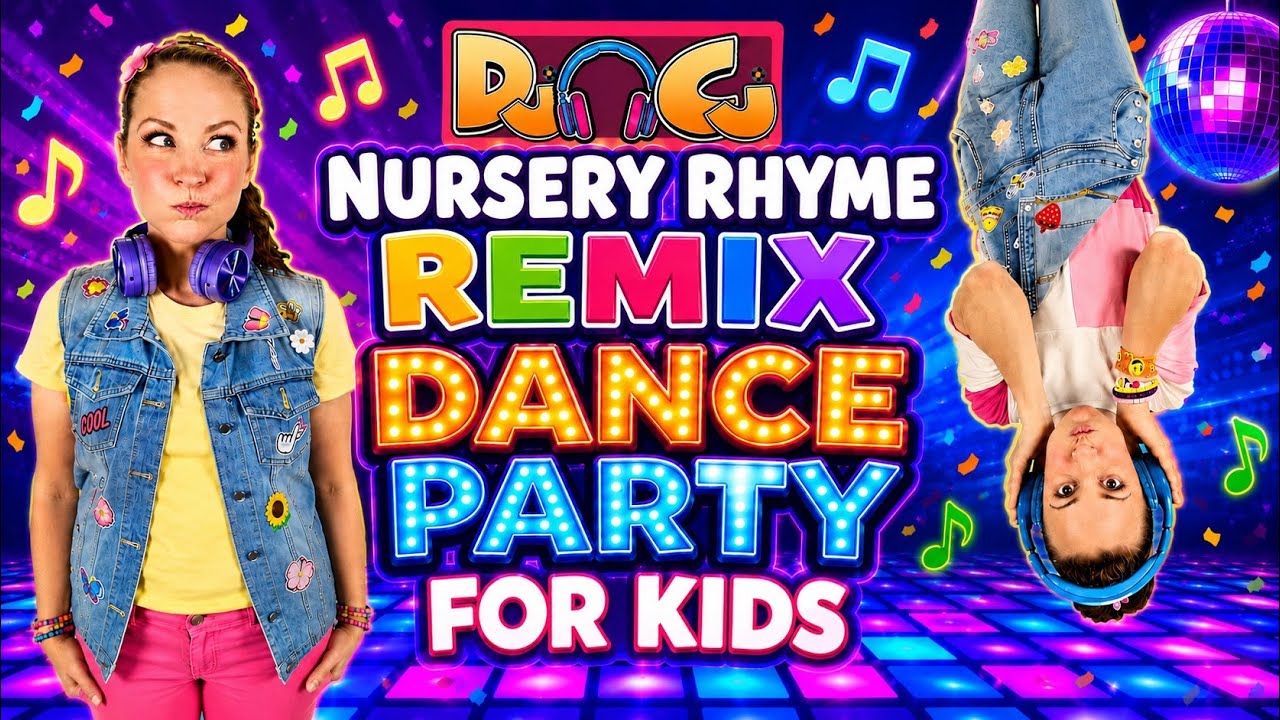 Nursery Rhyme Remix DANCE PARTY for Kids!! - YouTube