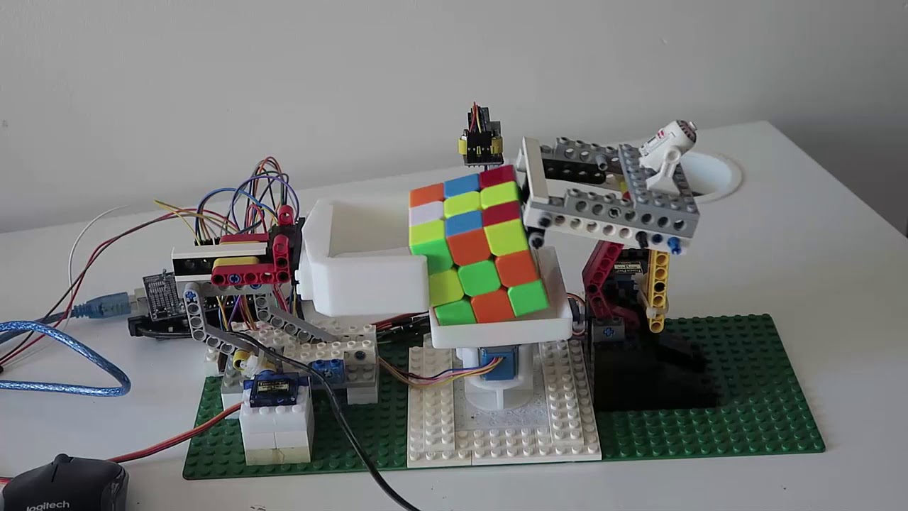 Solver Rubiks Cube Arduino Java Fr Youtube