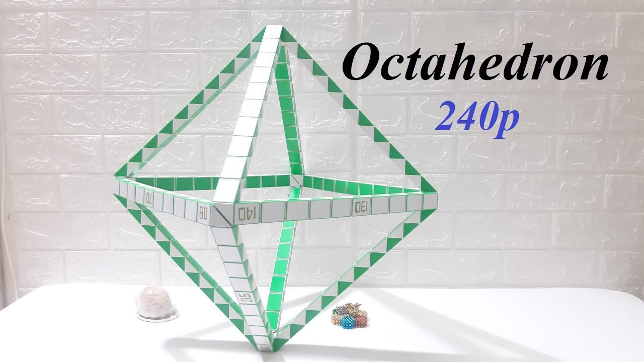 Magic Snake Puzzle or Rubik Rắn 240 Pieces - Octahedron - YouTube