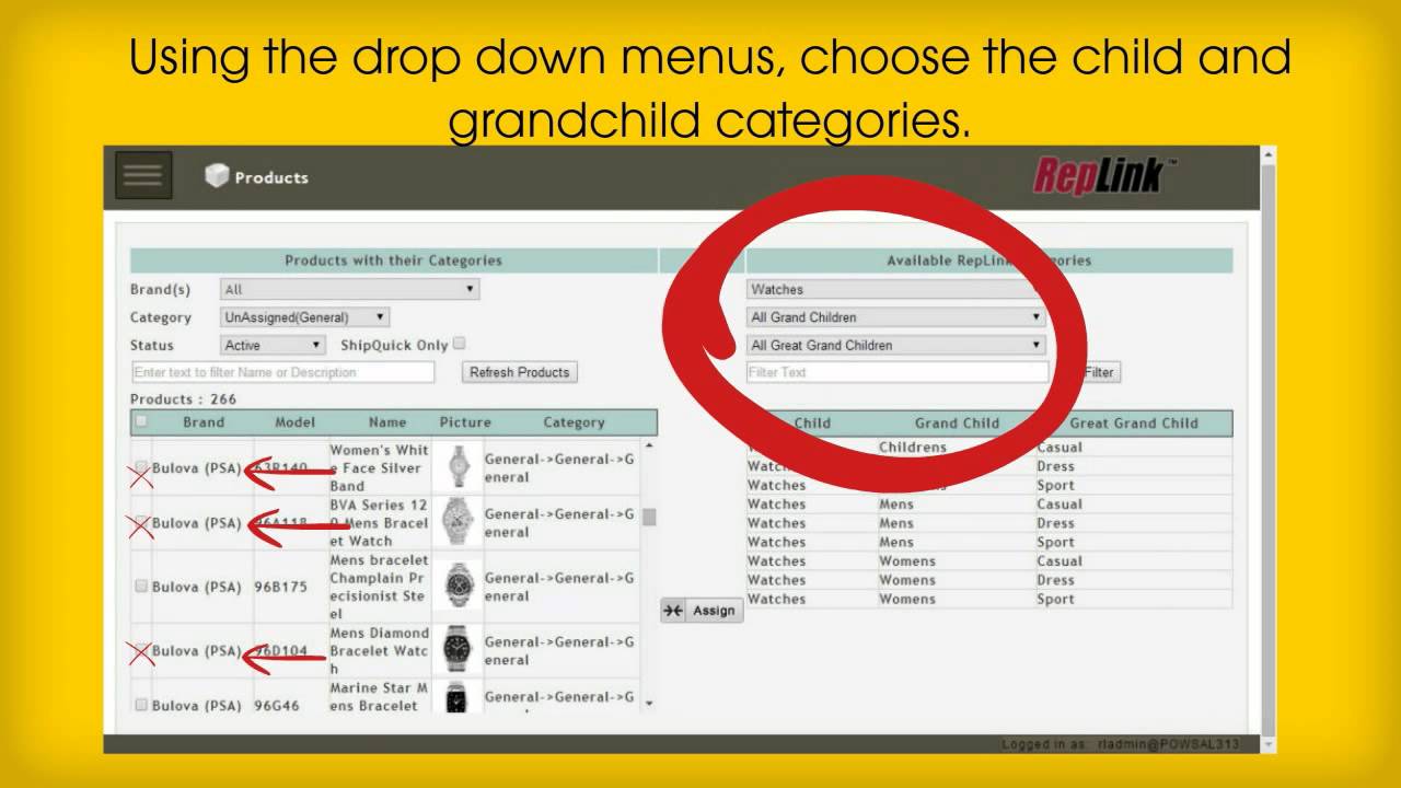 New RepLink Categories - YouTube