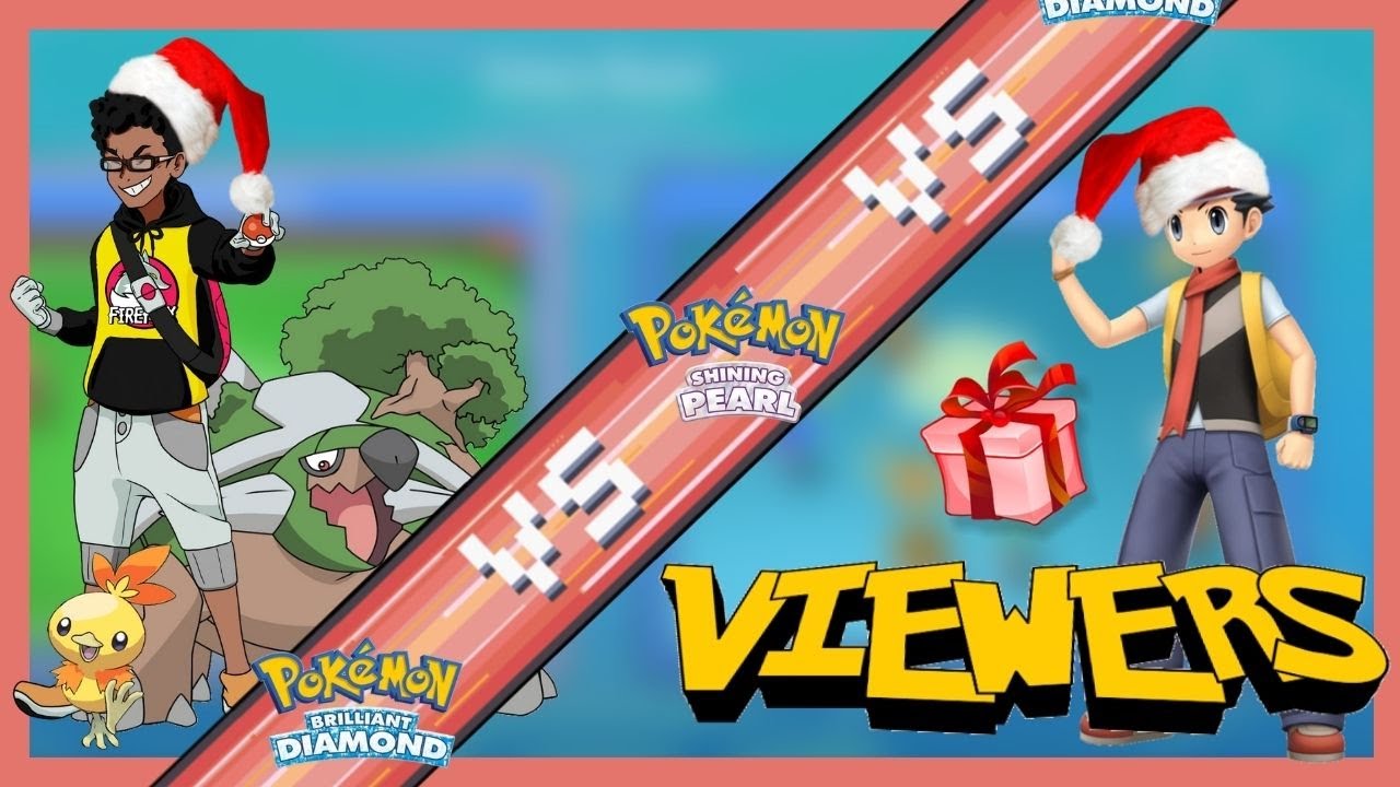 Battles with VIEWERS! & Poke Radar Hunting Pokemon BDSP LIVE!!🔴 - YouTube