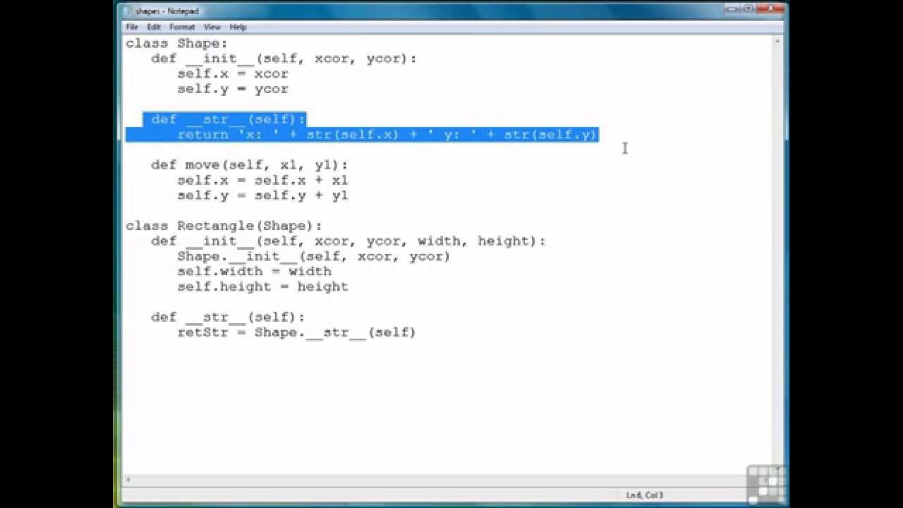 Web Programming With Python Tutorial Object Oriented Programming 6654