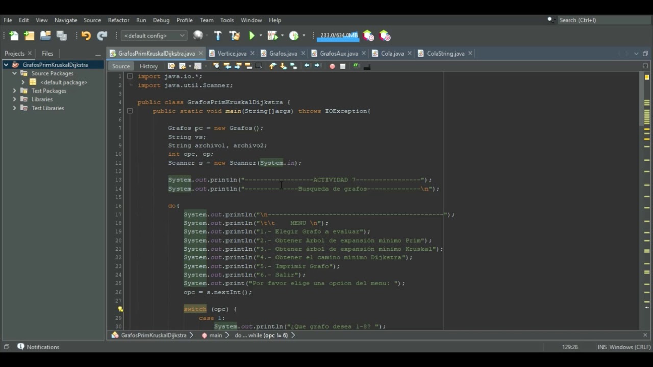 Algoritmos de búsqueda en grafos Prim, Kruskal y Dijkstra - YouTube