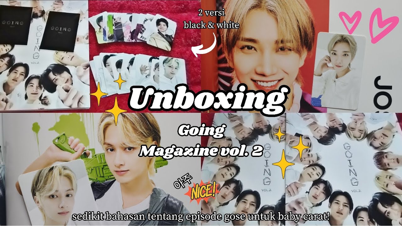 [Sub Indo] Unboxing Seventeen Going Magazine Vol 2 고잉 세븐틴 고잉 매거진 2 ...