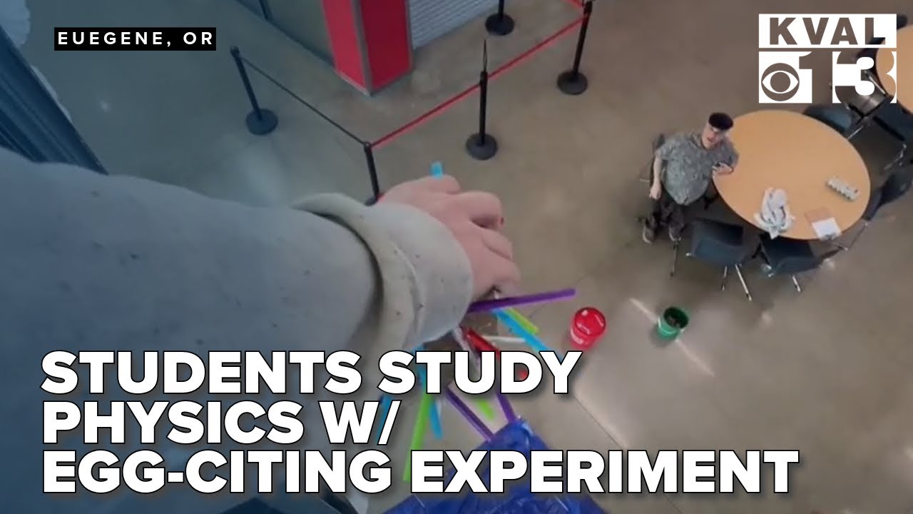 North Eugene students crack physics challenge with egg drop experiment ...