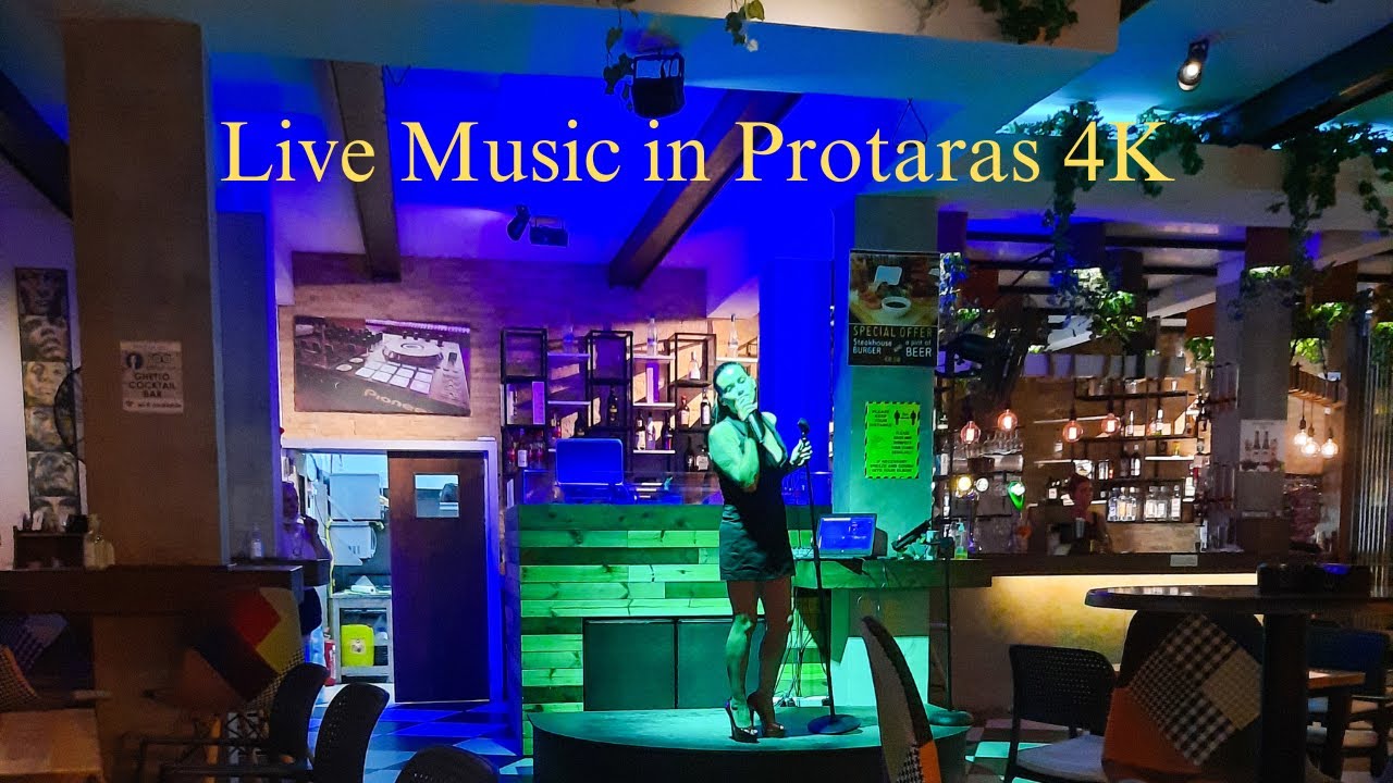 Cyprus, Protaras 4K - Live performances, Great musicians - YouTube