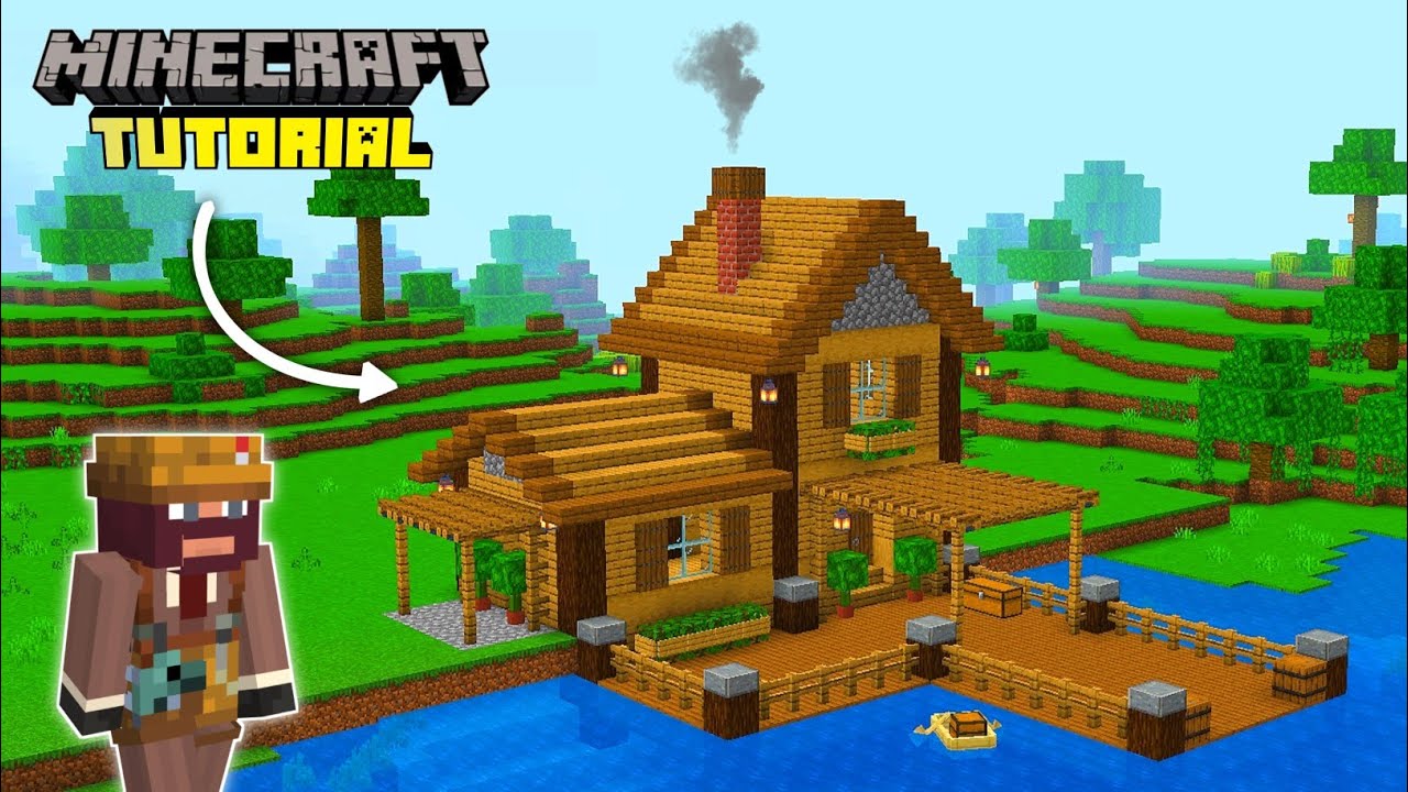 Minecraft: How To Build a Fisherman's House Tutorial 🏠 - YouTube
