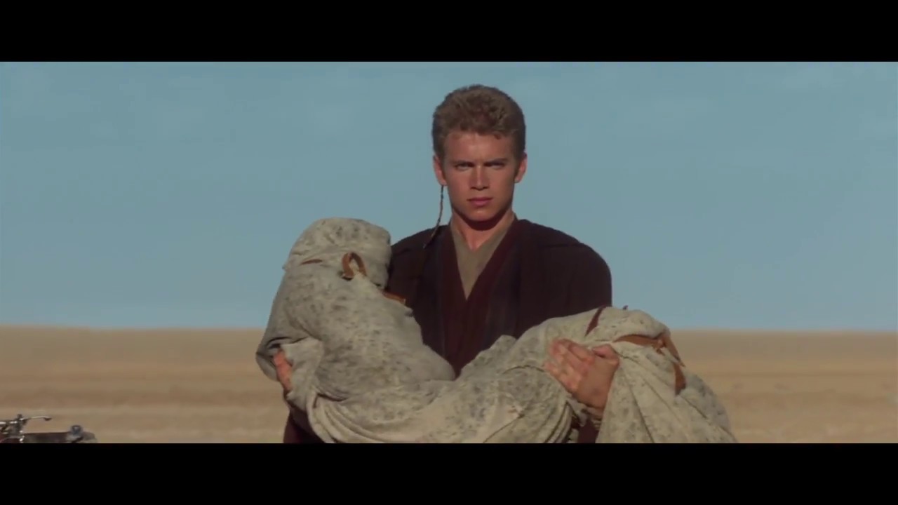 Star Wars - Anakin Skywalker's promise to his mother. (EDIT) - YouTube