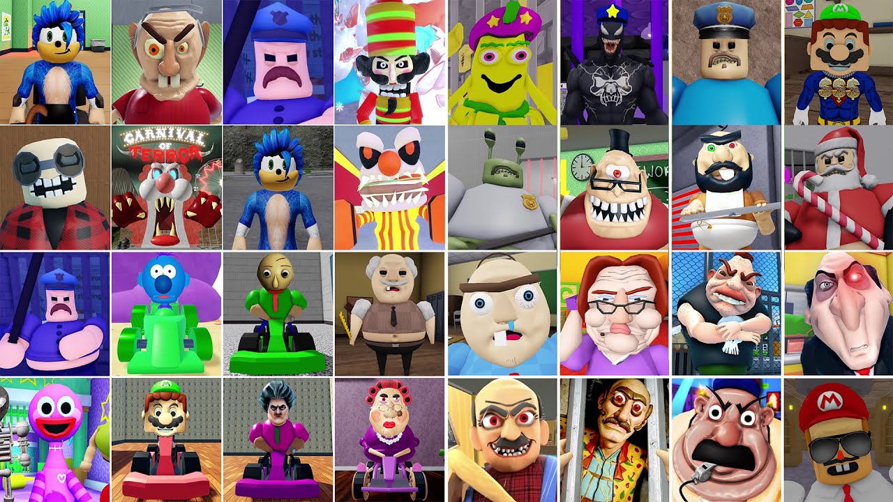 ROBLOX ALL MINI GAMES PLAYING Chill Guy Obby, Toby's Hospital, Wicked ...