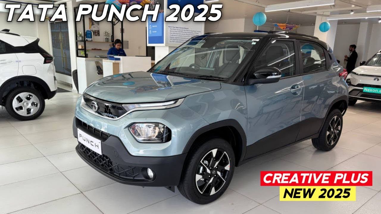 New 2025 Tata Punch Creative Plus | Punch Creative Plus AMT 2025 - YouTube