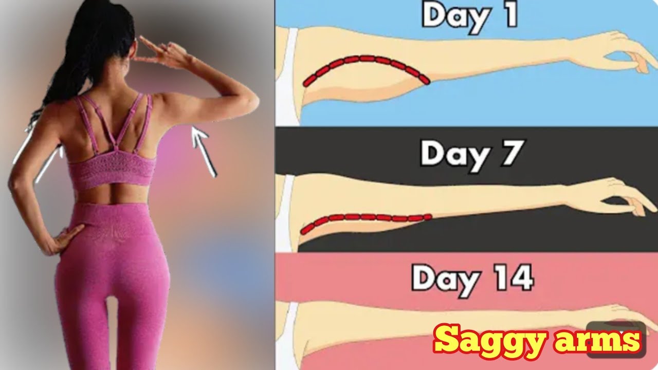 Easy exercise At home to get rid of sagging arms in 7 days, no need to ...