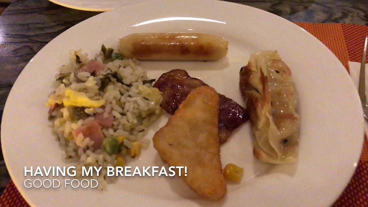 Holiday Inn Hangzhou City Center Buffet Breakfast China - YouTube