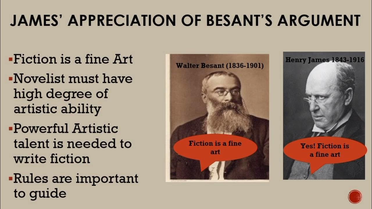 The Art of Fiction by Henry James -An Overview - YouTube