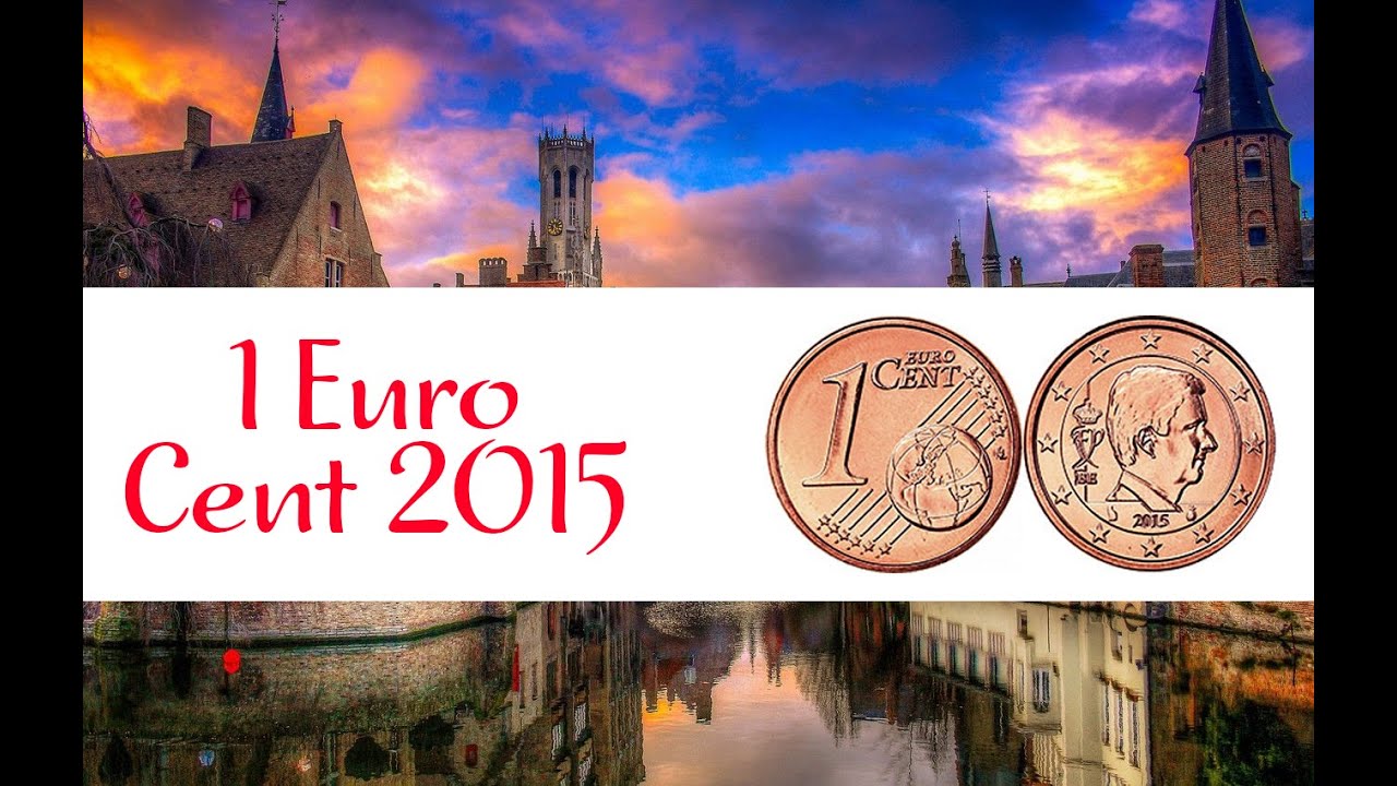 1 Euro Cent 2015 Original Coin Detailed Review and Informatin - YouTube