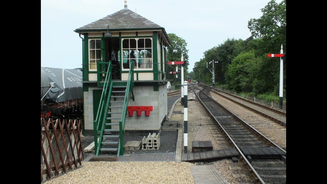 NNR Holt Signal Box - YouTube