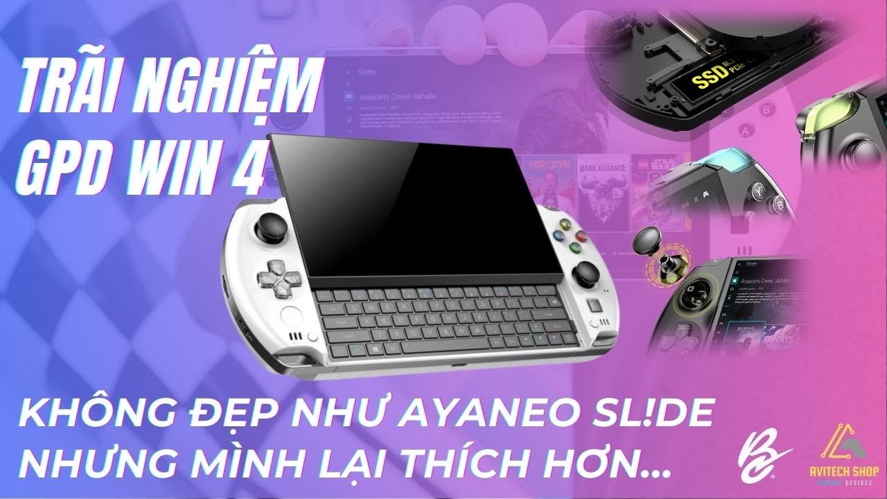 Đánh giá trải nghiệm GPD Win 4 - YouTube