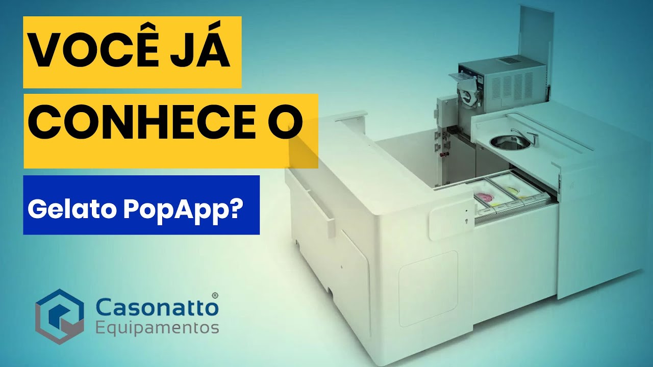 Gelato PopApp - Casonatto Equipamentos - YouTube