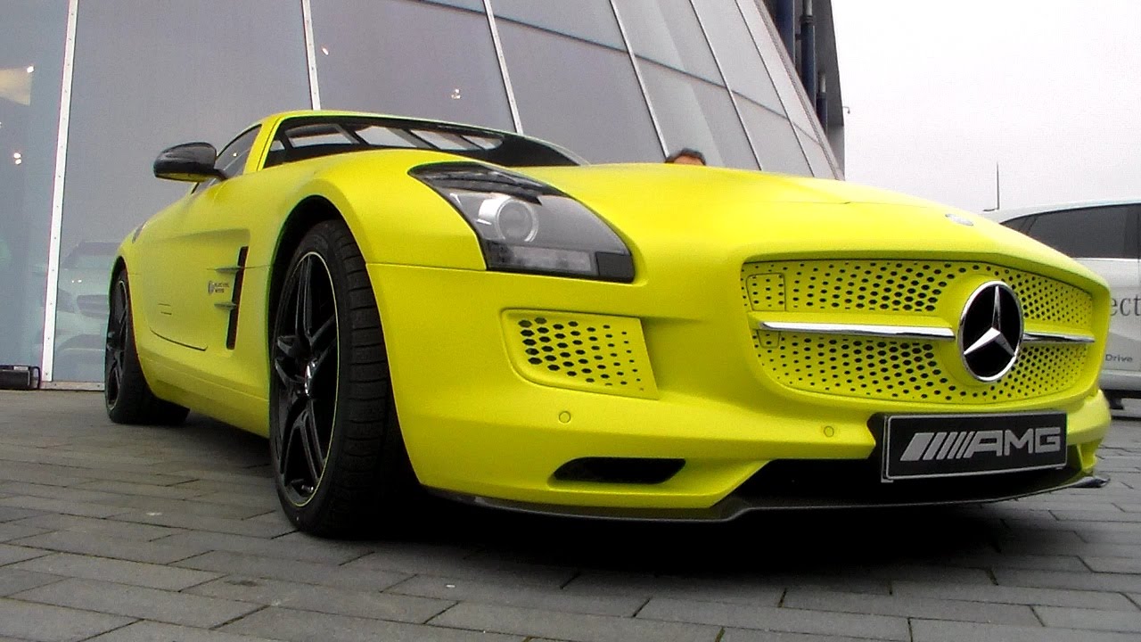 Mercedes SLS AMG Electric Drive HD - YouTube