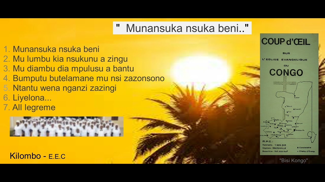 MUNA NSUKA NSUKA BENI - Kilombo Vibidila. - E.E.C - YouTube