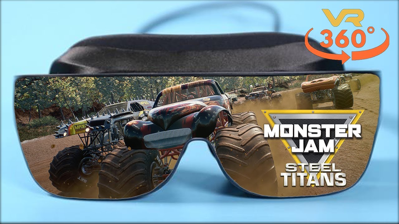 Monster Jam Steel Titans VR 360° 4K Virtual Reality Gameplay - YouTube