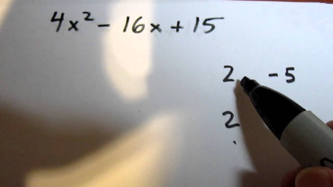Difficult Trinomial Factoring Using The Criss cross Method Example 3 difficult-trinomial-factoring-using-the-criss-cross-method-example-3