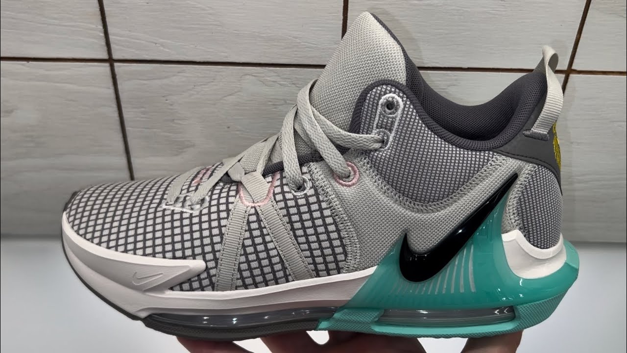 Nike LeBron Witness 7 Light Bone Green Basketball Shoes - YouTube