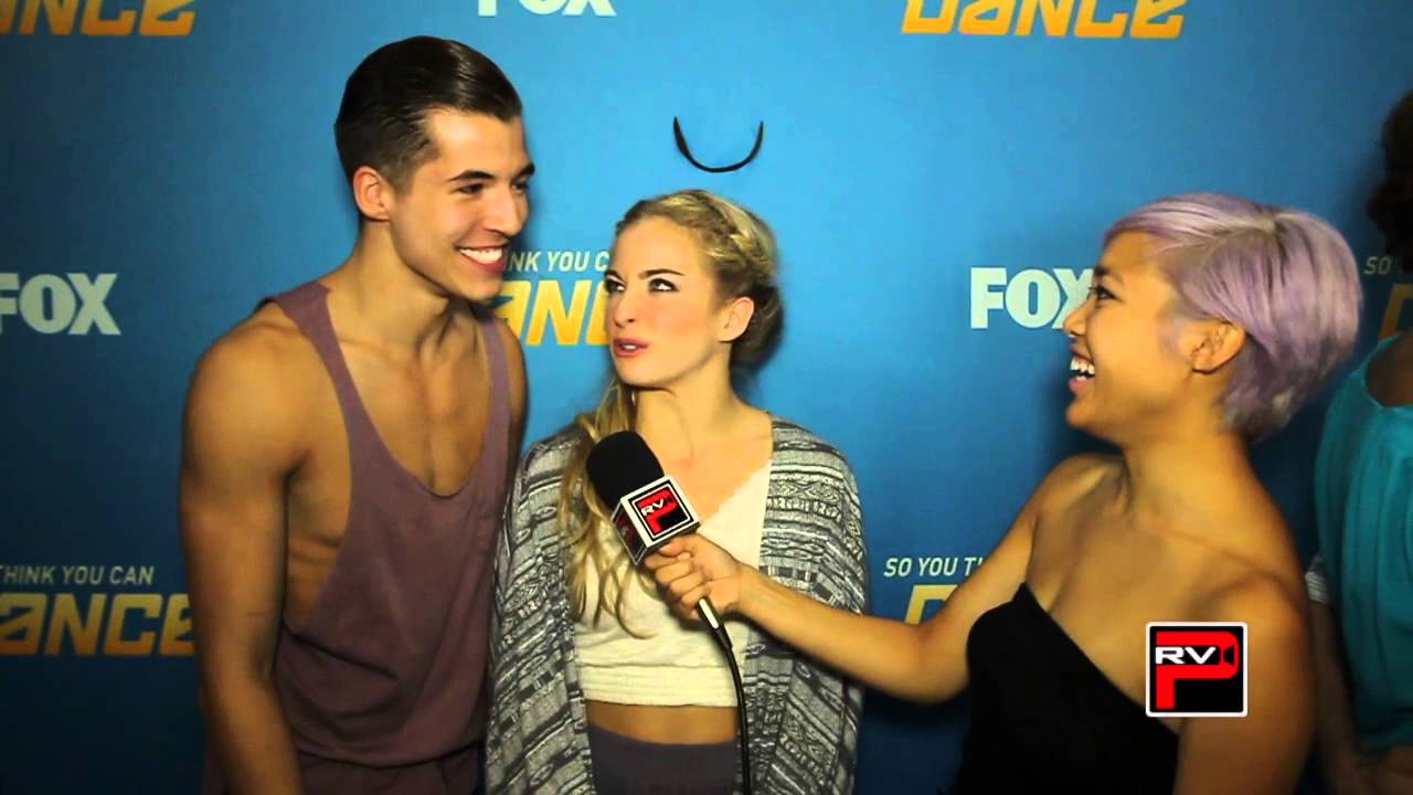 Casey Askew & Jessica Richens excited for Standing O on SYTYCD - YouTube