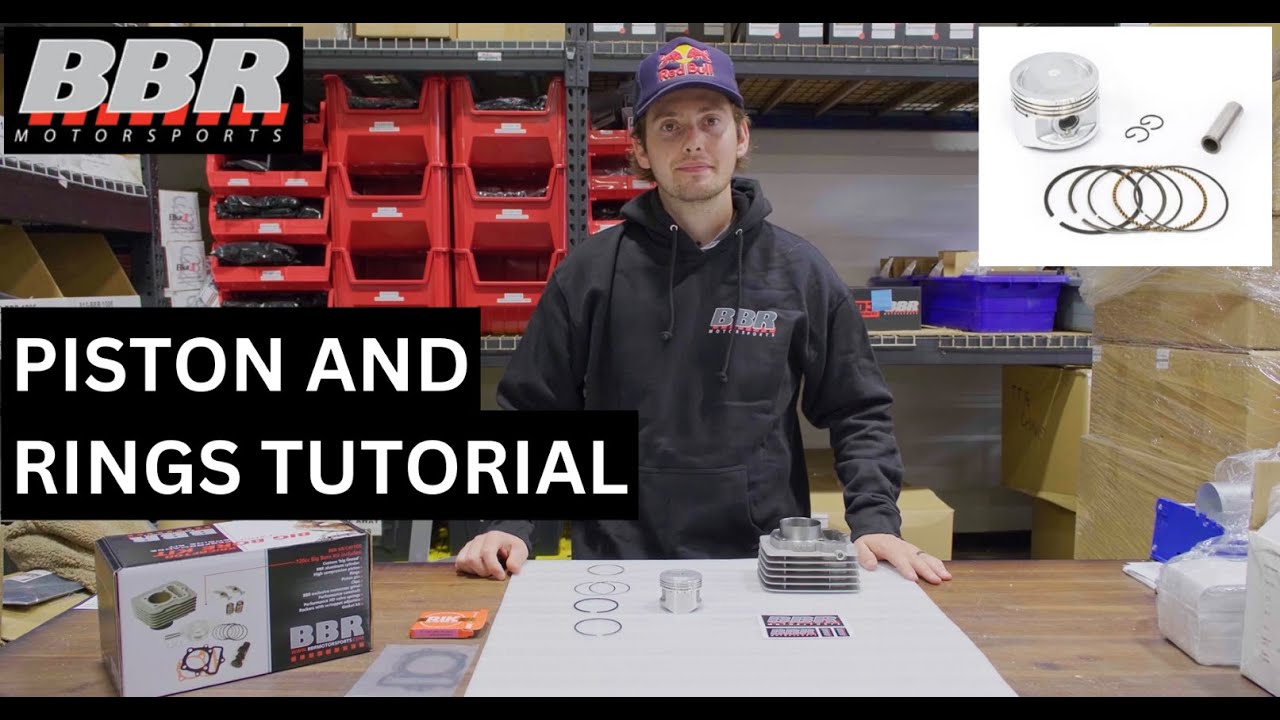 How to Install the Rings and Piston in Your BBR Bore Kit - YouTube