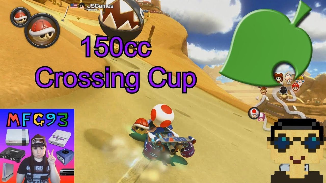 Mario Kart 8 Deluxe (150cc) - Crossing Cup (with Johnny Stallard Games ...