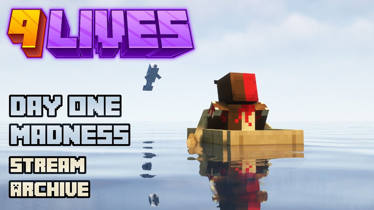 Minecraft: Nine Lives - Day One Shenanigans - YouTube