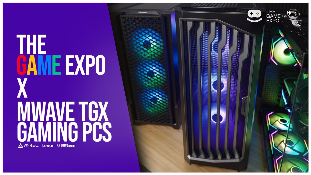 The Game Expo x Mwave TGX Gaming PCs - YouTube