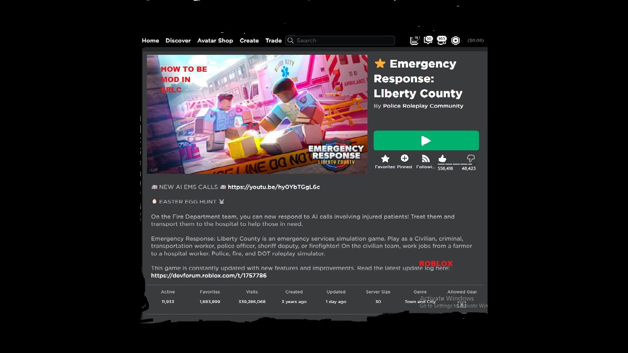 Explaining How to be mod in Erlc In private servers 2022 [ROBLOX ...