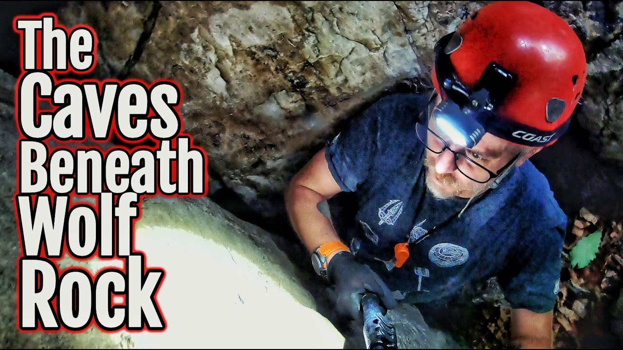 Exploring Quartzite Crevice Caves Beneath Wolf Rock | Catoctin Mountain ...