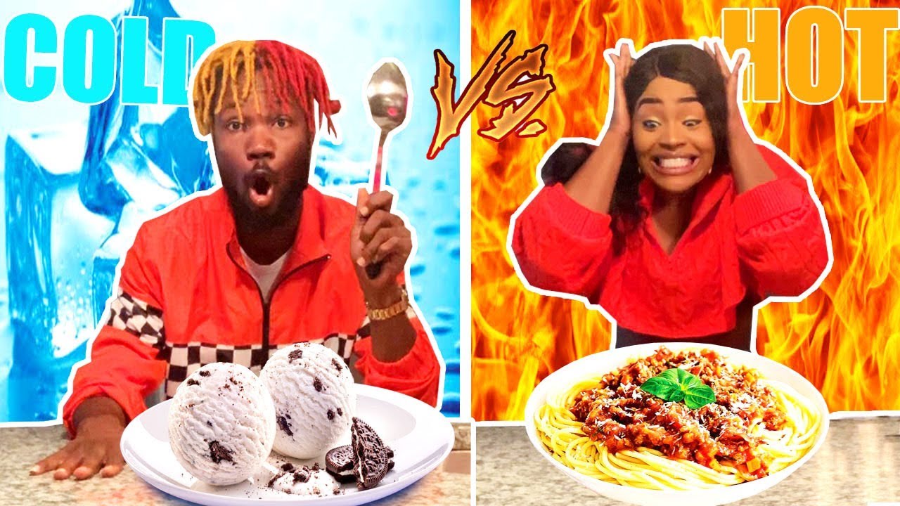 HOT VS COLD CHALLENGE 🔥 - YouTube