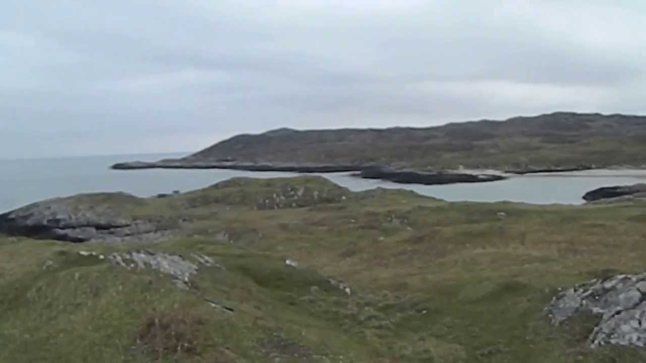 Panorama from above Sorisdale Isle of Coll Inner Hebrides Scotland ...