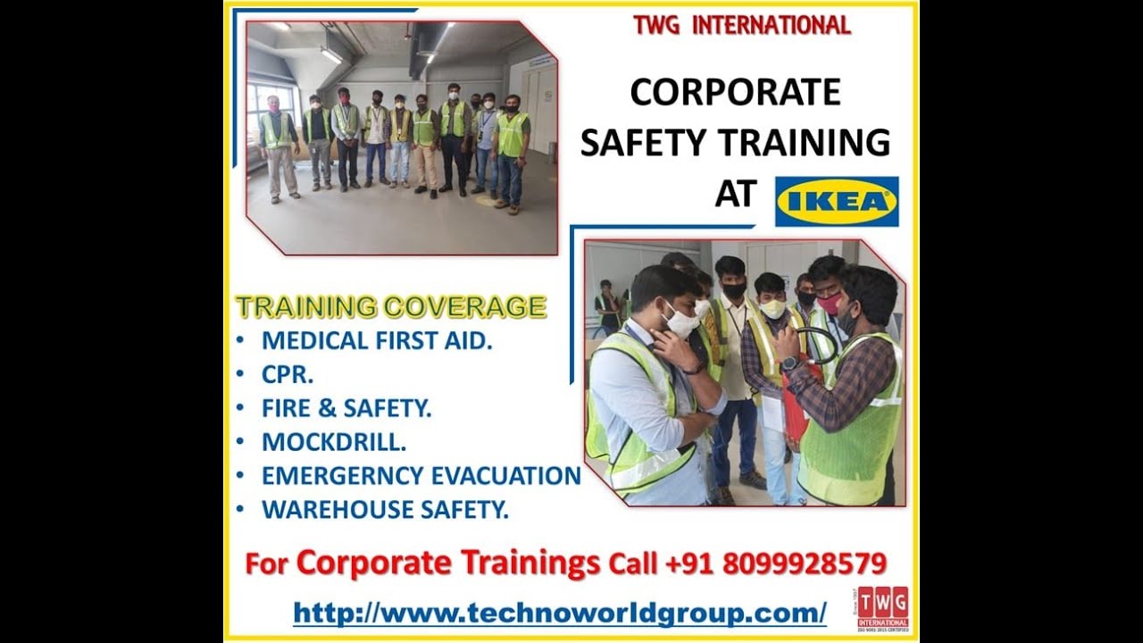 Corporate safety Training at IKEA Hitechcity - YouTube