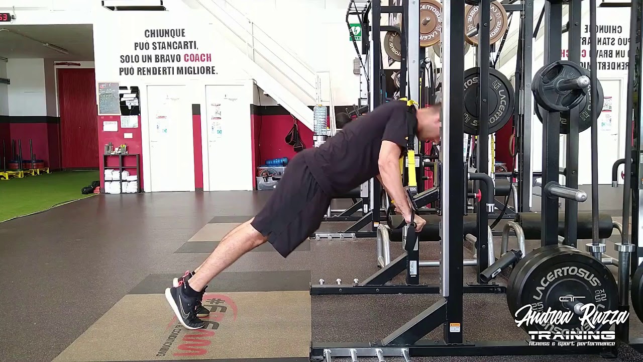 TRX Push Up - YouTube