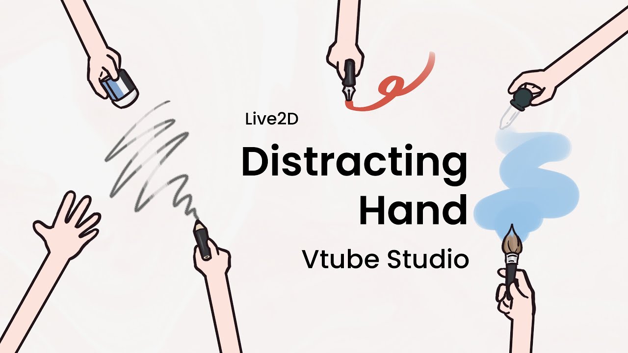Distracting Hand【 Live2D asset 】 - YouTube